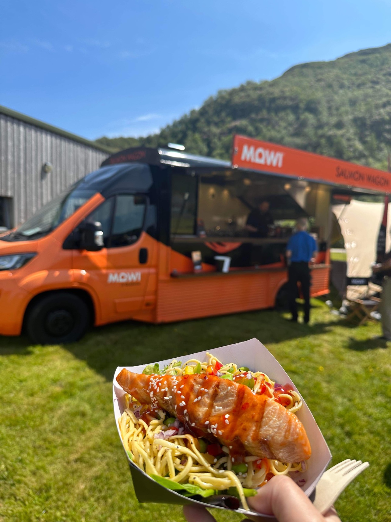 Salmon Wagon has raised over £14k for Scottish communities with Mowi ...